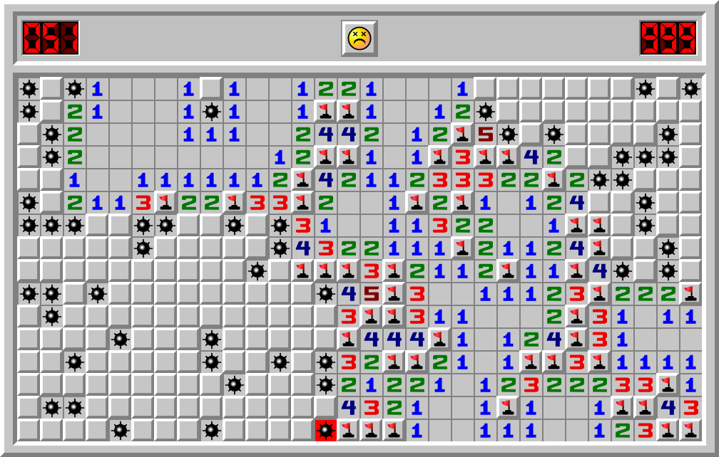 Game #5210669926 - Minesweeper Online