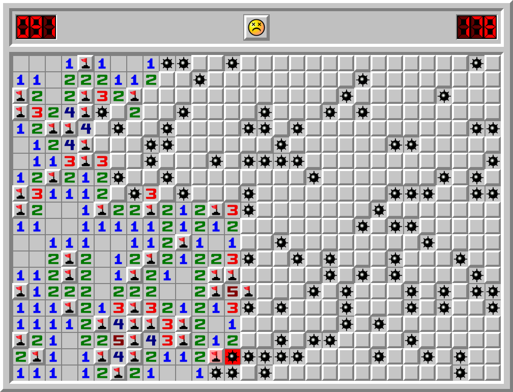 Game #5217385623 - Minesweeper Online